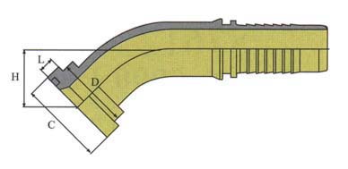 87342 87392 45°SAE法兰3000PSI_青岛十星液压机电有限公司